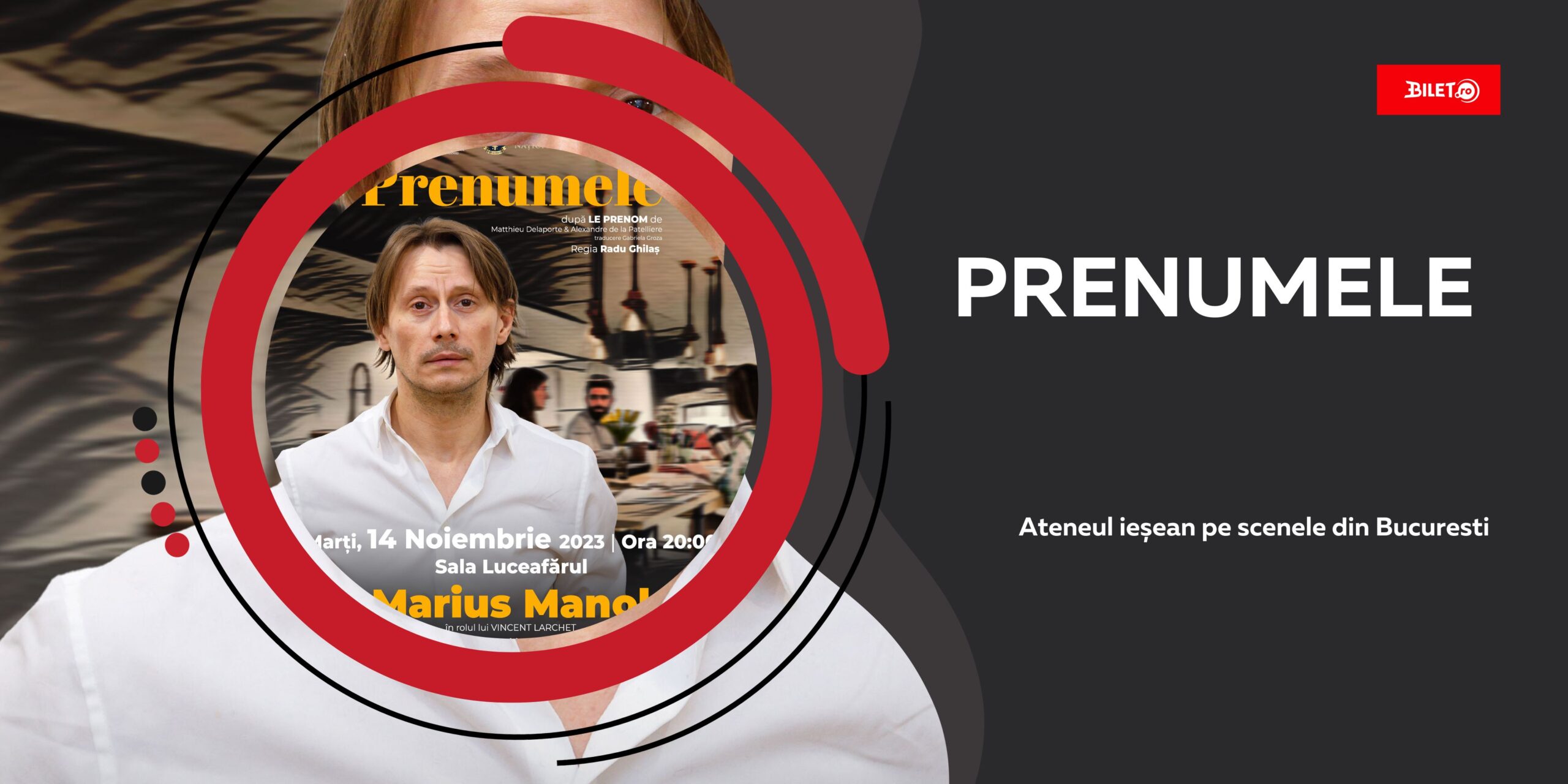 Prenumele - regia Radu Ghilaș | BUCURESTI - Sala Luceafarul